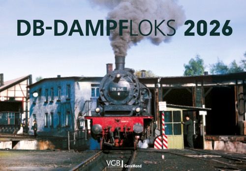 DB-Dampfloks 2026 - Spoorwegboekhandel
