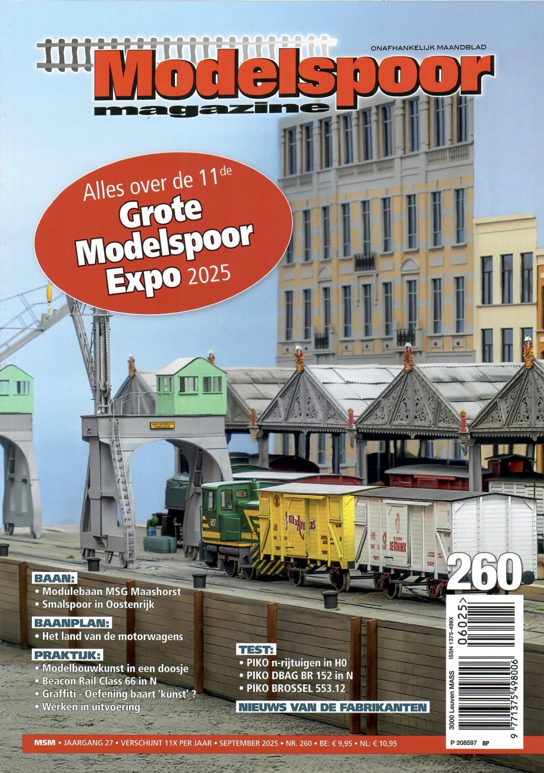 Modelspoor Magazine 260 - september 2025 - Spoorwegboekhandel